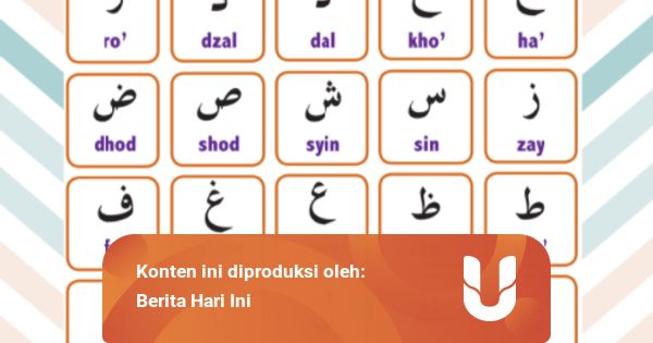 Mengenal Huruf Hijaiyah, Langkah Awal Belajar Baca Alquran | kumparan.com