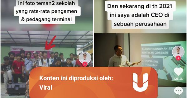 Dulu Tak Mampu Bayar Sekolah, Pria Ini Kini Sukses Jadi CEO | kumparan.com