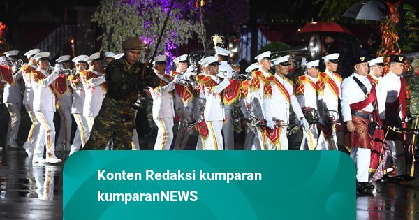 Foto: Melihat Upacara Parade Senja di Kemenhan, Jakarta | kumparan.com