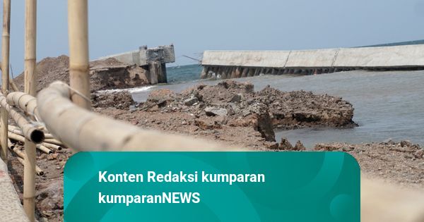 Foto: Potret Tanggul Laut yang Jebol di Muara Baru, Jakut | kumparan.com