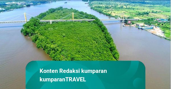Melihat Pesona Pulau Bakut, Destinasi Wisata di Tengah Sungai Barito ...