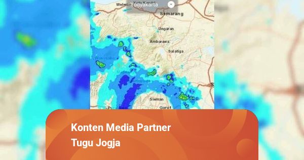 Viral Citra Radar Cuaca Berbentuk Lingkaran di Jogja, BMKG Jelaskan Hal ...