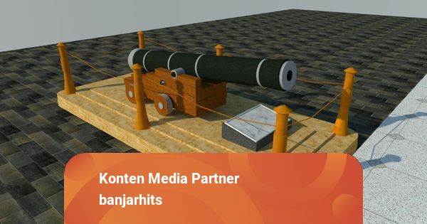 Ini Penampakan Tugu Replika Meriam Tatas | kumparan.com