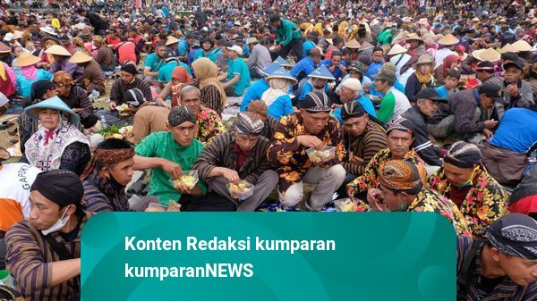 Foto: Melihat Tradisi Tasyakuran Wiwit Mbako, Panen Kopi di Temanggung ...