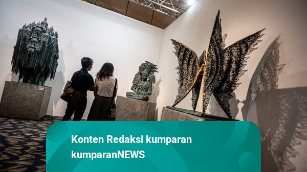 Foto: Gelaran Pameran Seni Rupa Art Moments Jakarta 2022 | kumparan.com