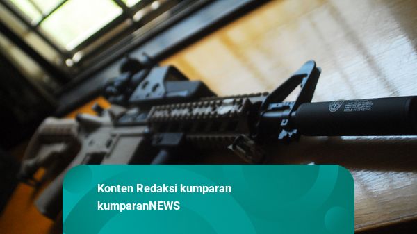 Kodim 0506 Tangerang Amankan Senjata Api Replika dan Airsoft Gun ...