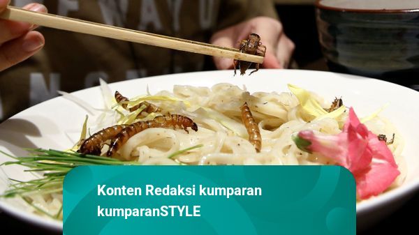 Ada Ramen dengan Topping Cacing dan Jangkrik Goreng, Berani Coba ...