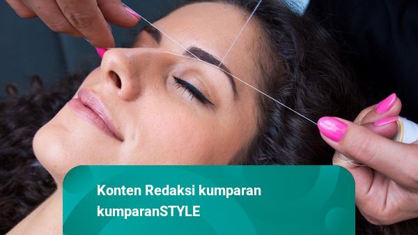 Threading, Teknik Cukur Alis Menggunakan Benang | kumparan.com