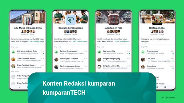 Cara Satukan Banyak Grup WA Pakai Fitur Komunitas, Sudah Rilis di ...