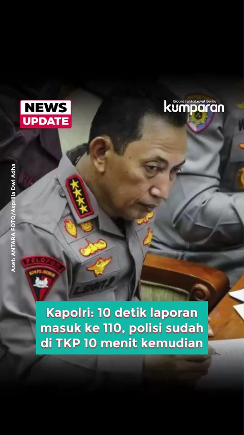 Sigit: 10 Detik Laporan Masuk, 10 Menit Polisi Sudah di TKP