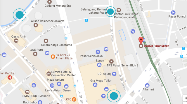 Sumber Air Melawan Api di Pasar Senen | kumparan.com