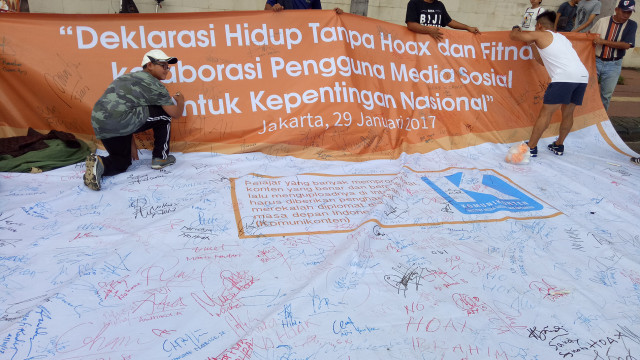Korban Artikel Hoax Bikin Deklarasi Antihoax | kumparan.com