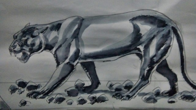 Desain Patung Maung Lodaya yang Disiapkan Menggantikan Macan Cisompet ...