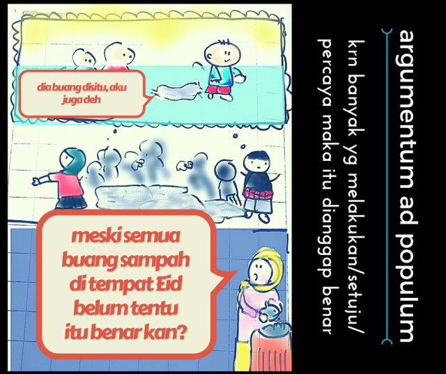 Argumentum Ad Populum #comic4islamicdays | kumparan.com