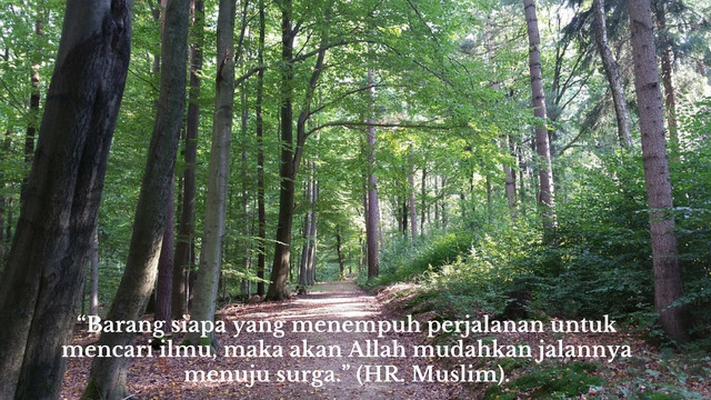 Dimudahkannnya Jalan Menuju Surga dengan Mencari Ilmu | kumparan.com