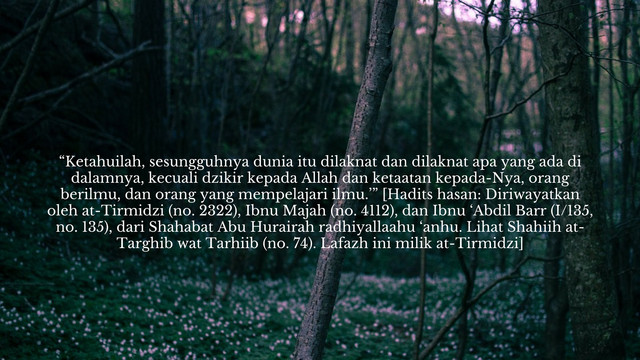 Orang Berilmu akan Dikecualikan dari Laknat Allah | kumparan.com