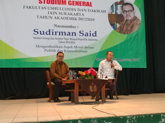 Saat Pak Dirman Bangun Optimisme Mahasiswa IAIN Jateng | kumparan.com