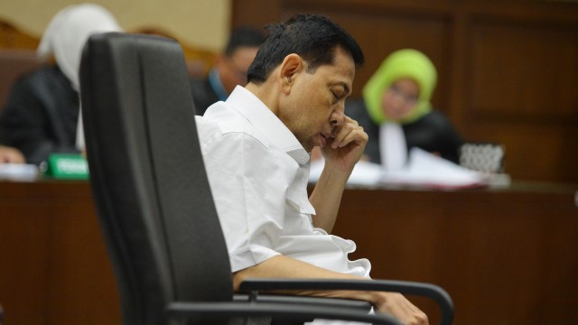 5 Momen Setya Novanto Tidur Selama Sidang e-KTP | kumparan.com
