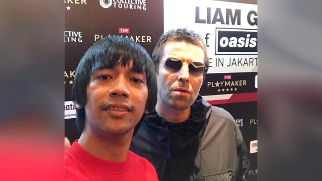 Rian D'Masiv Bertemu Liam Gallagher: Kesannya Sombong, Ternyata Seru ...