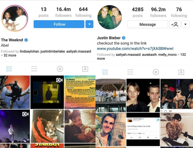 Membandingkan Justin Bieber dan The Weeknd, Siapa Lebih Unggul ...