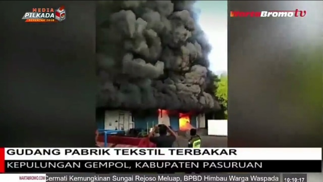 Percikan Api Kabel Listrik Diduga Sebabkan Gudang PT Liman Terbakar ...
