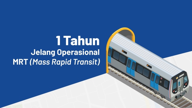 Infografik: 5 Hal yang Sudah Digarap Jelang Pengoperasian MRT ...