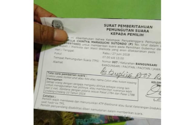 Surat C6 Masih Cantumkan Kewajiban Bawa KTP, Sejumlah Pemilih di ...