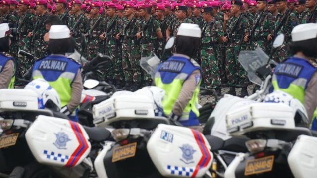 20 Ribu Anggota TNI-Polri Amankan Perayaan Tahun Baru di Jakarta ...