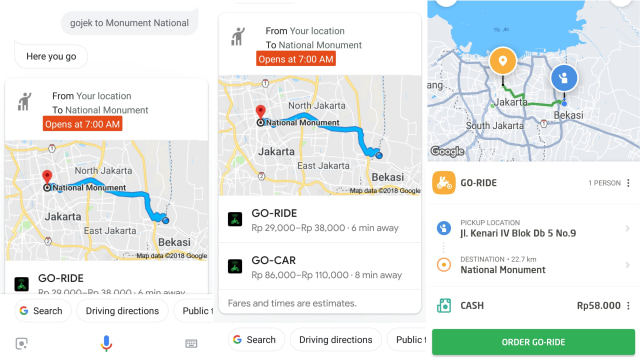 Google Assistant Bakal Bisa Dipakai untuk Order Go-Jek | kumparan.com