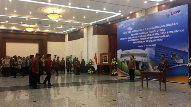 Bambang Brodjonegoro Lantik Eks-Kepala Litbang KPK Jadi Kepala LKPP ...