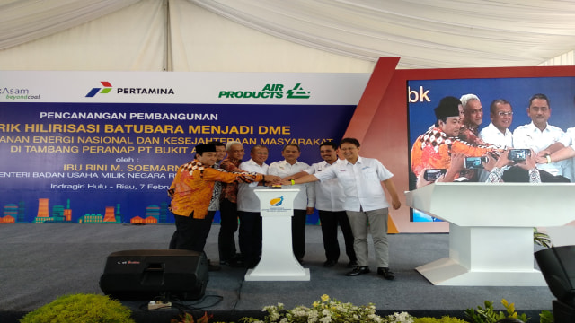 PT Bukit Asam Bangun Pabrik Ubah Batubara Jadi Gas di Peranap, Riau ...