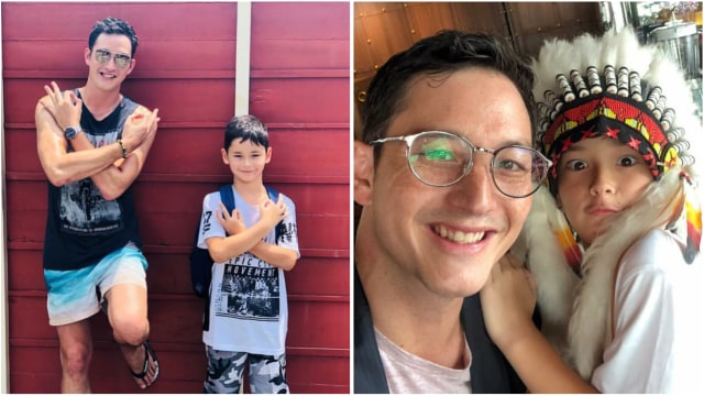 7 Potret Keakraban Mike Lewis dengan Anak Semata Wayangnya | kumparan.com