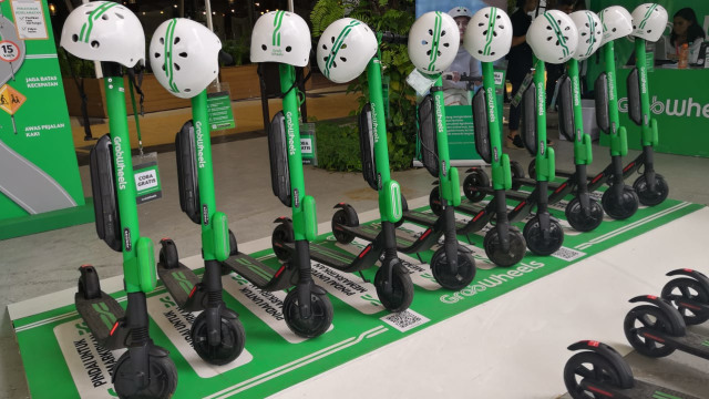Grab Resmi Buka Layanan Skuter Listrik GrabWheels di BSD City ...
