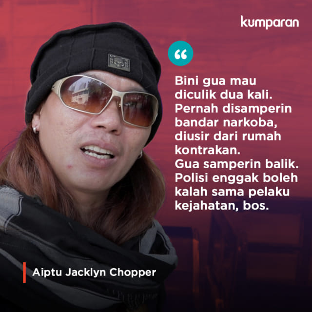 Jacklyn Choppers Tak Pernah Takut Hadapi Penjahat | kumparan.com