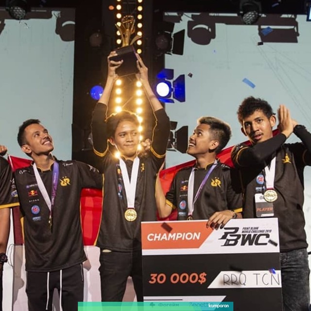 Tim Indonesia RRQ TCN Raih Gelar Juara Dunia Point Blank di Rusia ...