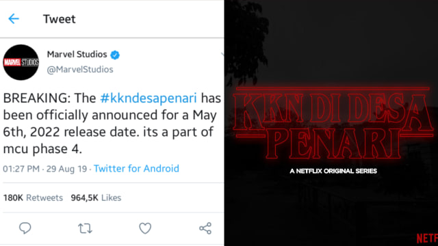 Viral Kisah Mistis 'KKN di Desa Penari', Warganet Ramai Buat Meme Lucu ...