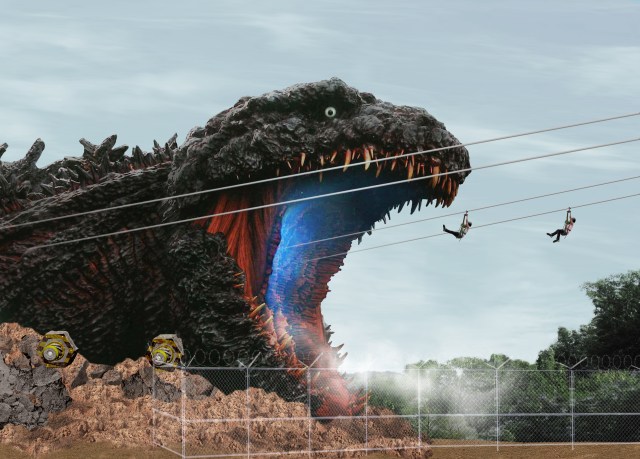 Kini Kamu bisa Berswafoto Bareng Raksasa Godzilla di Awaji Shima ...