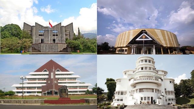 Kampus dengan Gedung Rektorat Terunik, Ada yang Mirip Markas Power ...