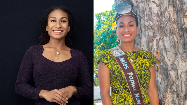 Potret Lucy Maino, Miss Papua Nugini 2019 yang Dipecat karena Joget ...