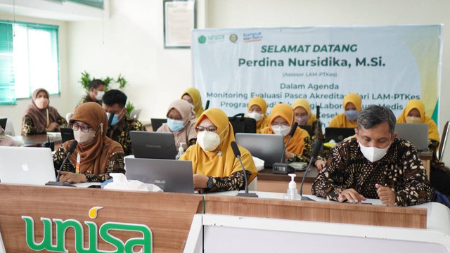 Menuju Unggul, Program Studi TLM UNISA Yogya Mendapatkan Monev dari ...