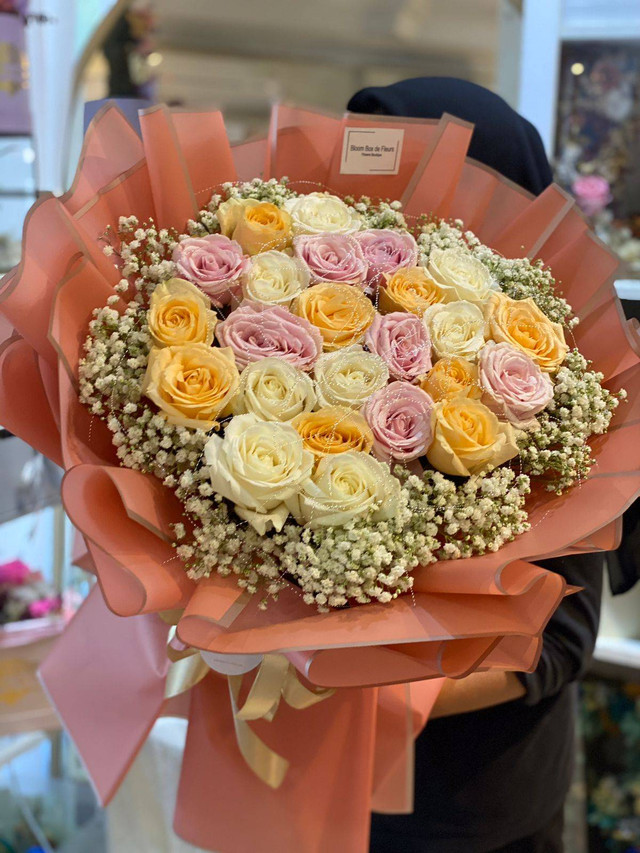 Melihat Karangan Bunga ala Bloom Box de Fleurs yang Populer di ...