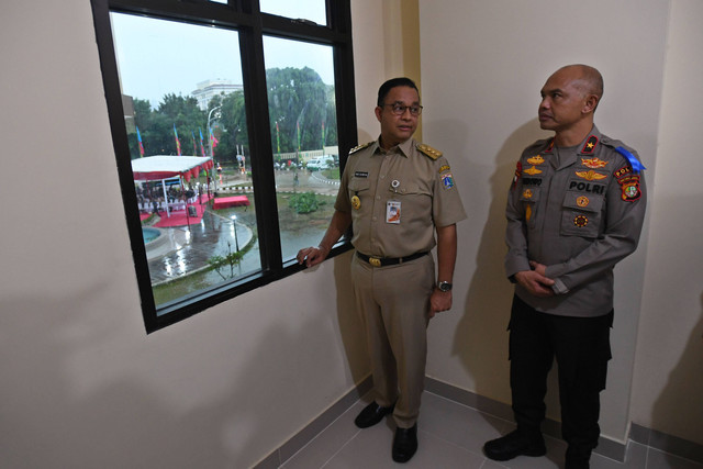 Anies Resmikan Rusun Polri di Menteng: Hibah dari Pemprov DKI ...