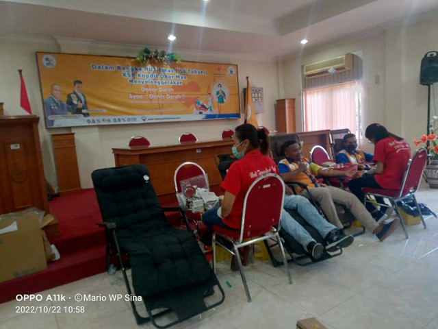 KSP Kopdit Obor Mas Gandeng PMI Sikka Gelar Aksi Donor Darah | kumparan.com