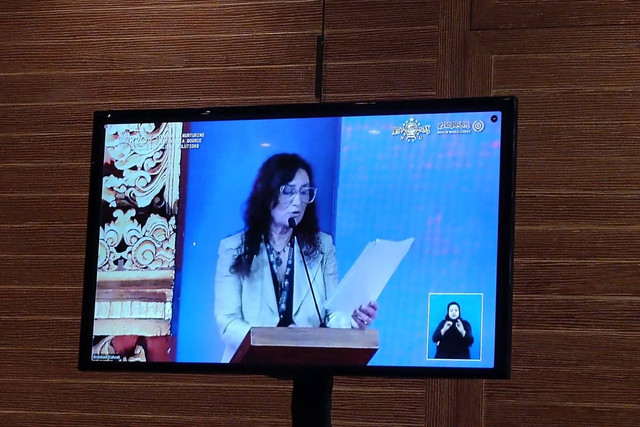 Pujian Silvina Chemen, Rabi Perempuan, tentang Forum Religion di Bali ...