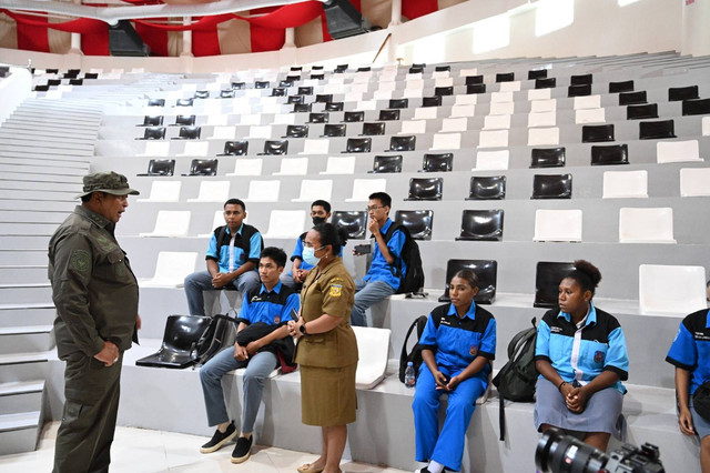 Suka Cita Anak Muda Papua, BIN Pastikan Gedung PYCH Siap Diresmikan ...