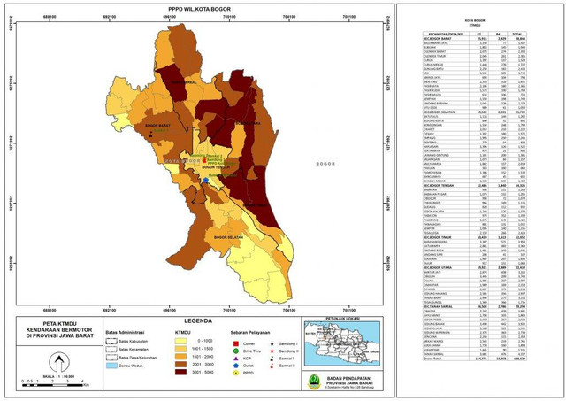 Menjelajahi Peta Kota Bogor Beserta Tempat Wisata Populernya | kumparan.com
