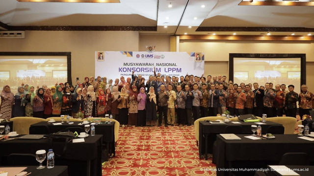 UMS Jadi Tuan Rumah Musyawarah Nasional ke-1 Konsorsium LPPM PTMA ...