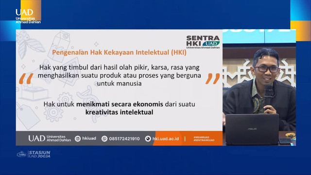Sentra Hak Kekayaan Intelektual UAD Gelar Webinar | kumparan.com