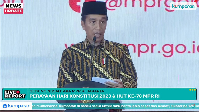 Jokowi: Kita Mau RI Maju, Visinya Harus Jelas, Kalau Tidak Hanya Jargon ...