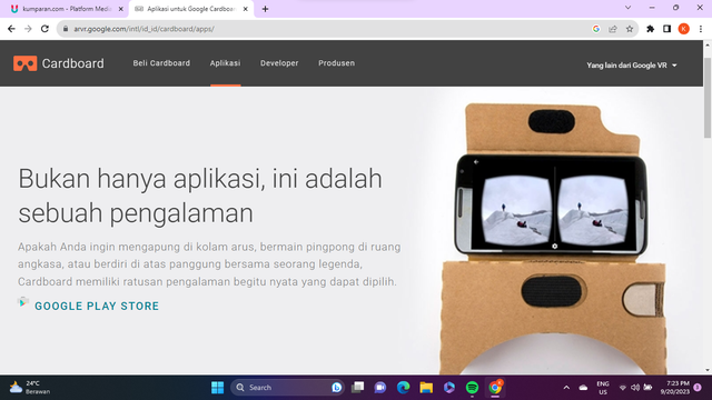 Google Cardboard Virtual Reality dalam Pembelajaran: Terobosan atau ...